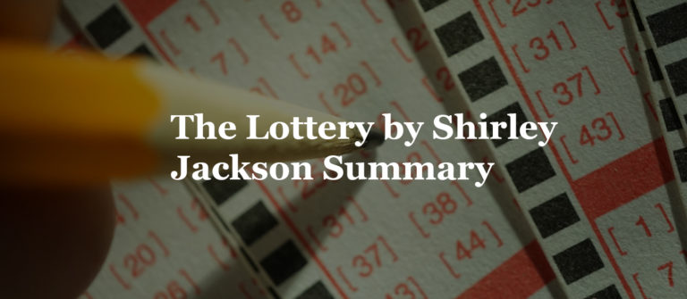 The Lottery by Shirley Jackson Summary - Online Classes and Academic ...